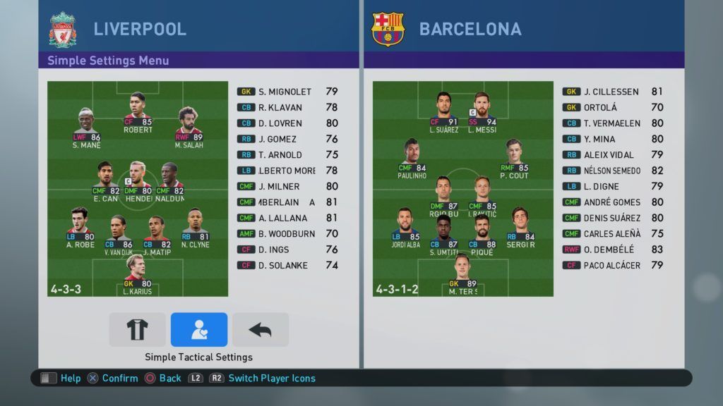 Damos los primeros toques al esférico de PES 2019